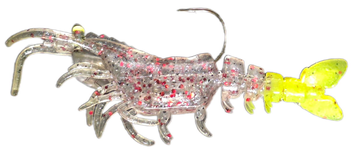 Knockin Shrimp Ragin Pepper. Loudest Rattling Shrimp Lure for Redfish ...