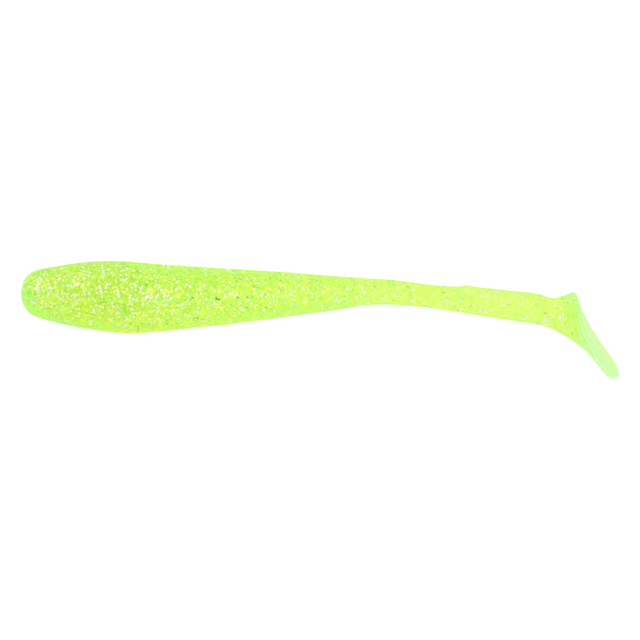 4" Chartreuse – Knockin Tail Lures by My Coast Outdoors Inc.